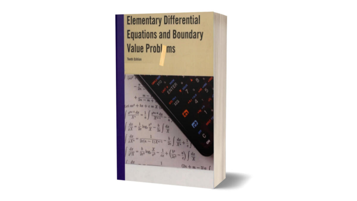 Elementary Differential Equations And Boundary Value Problems